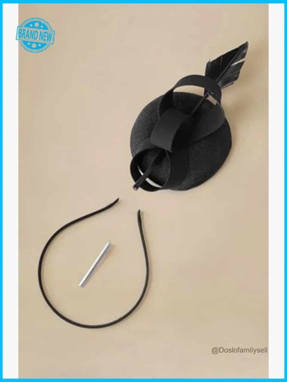 Accessories | Fascinator Hat With Feathers Derby Pillbox Wedding Tea ...